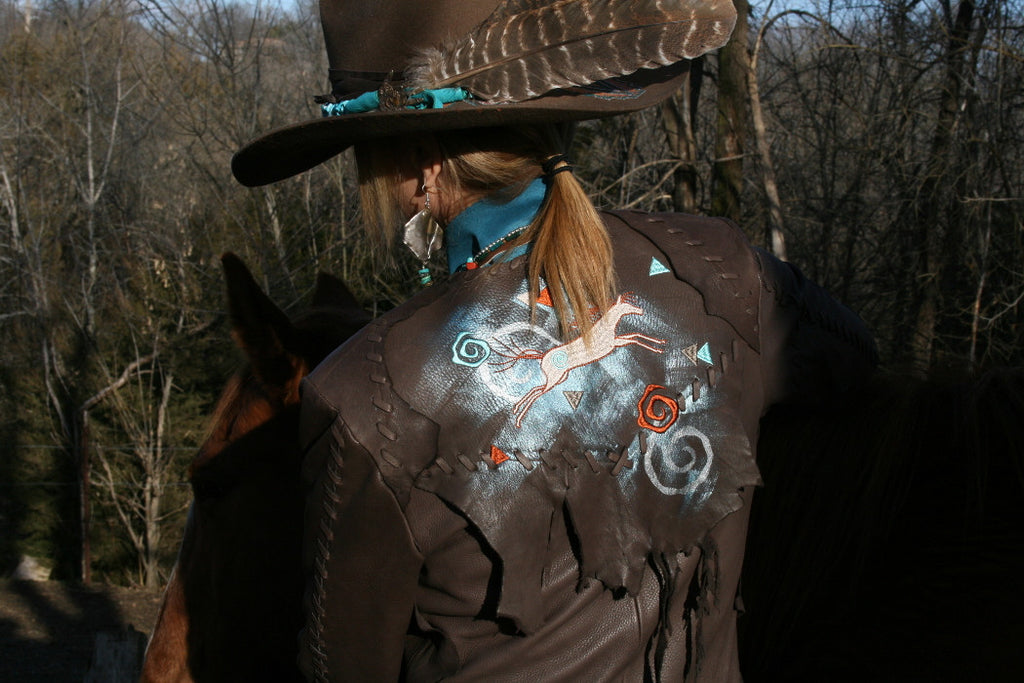 Chocolate Rough Edge Buckskin Duster – Meredith Lockhart Collections